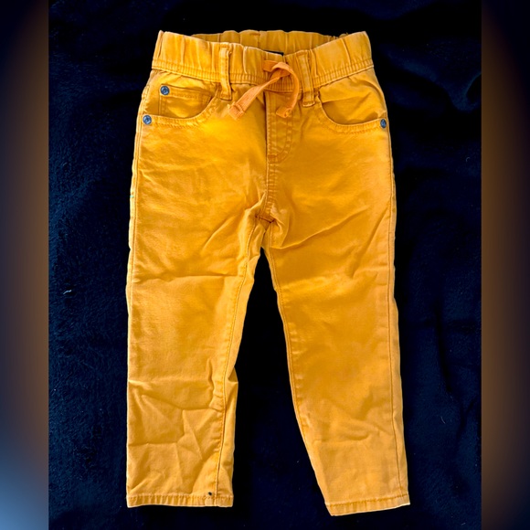 GAP | Bottoms | 2t Gap Denim Slim Fit Orange Jeans | Poshmark
